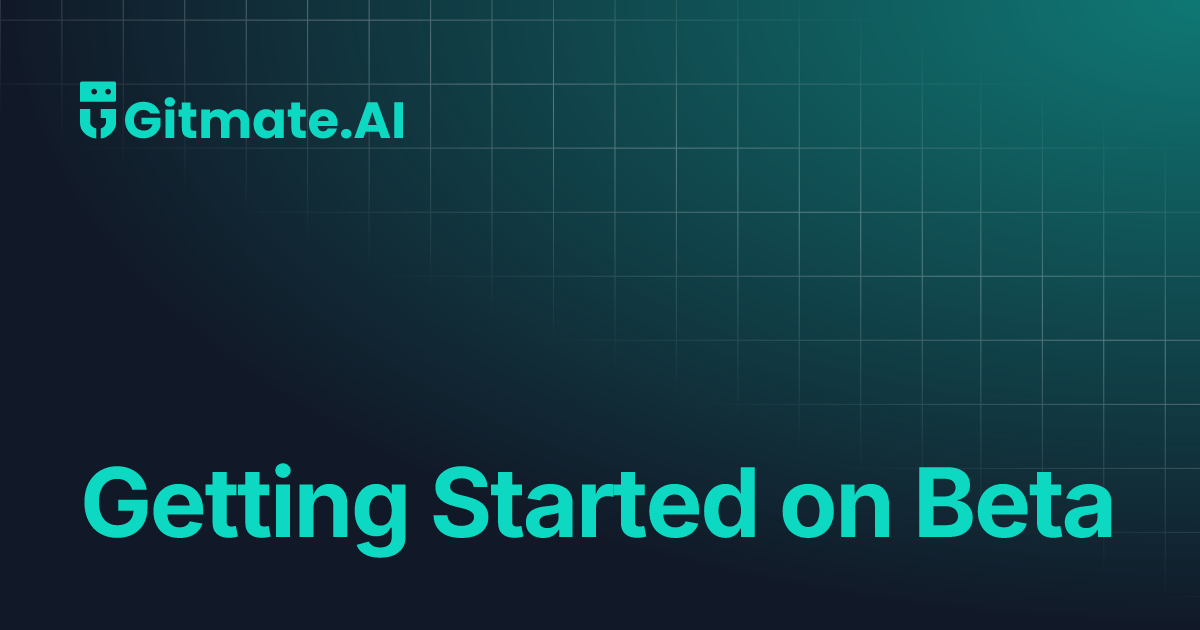 Getting Started on Beta | Gitmate Docs